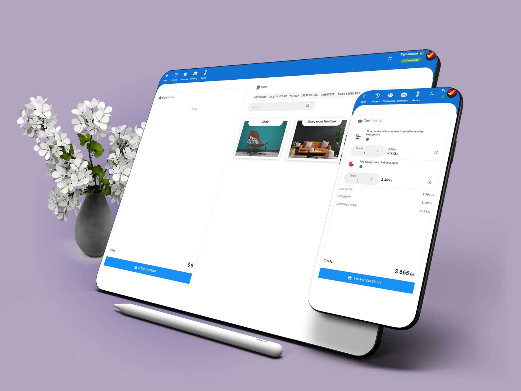 Online POS Software for Online and Offline Stores | Zero Setup Cost