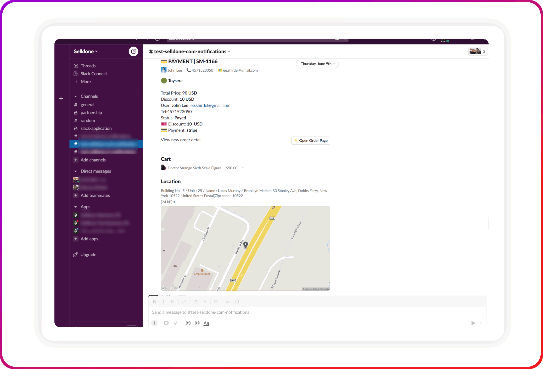 Slack Business OS Application
