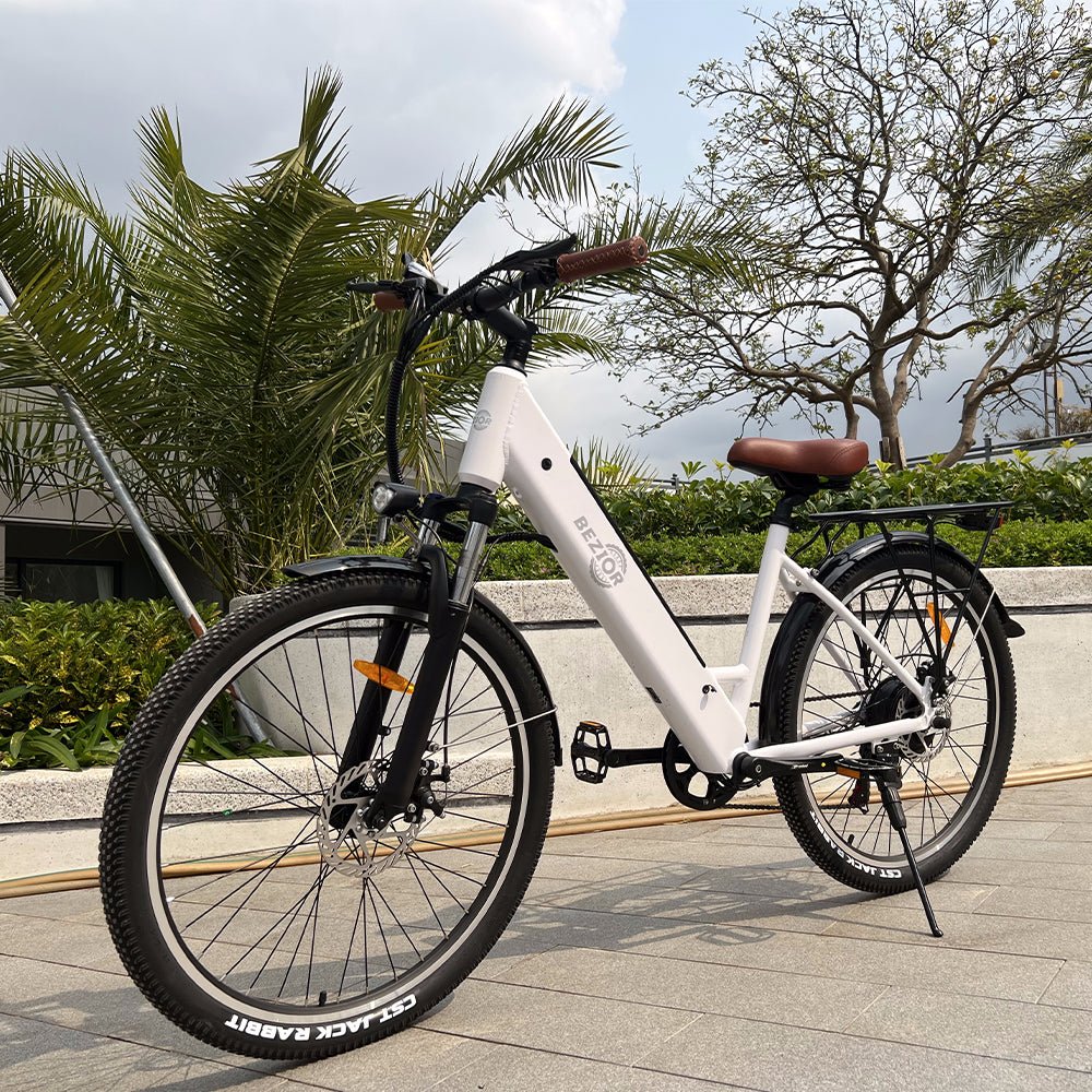 Bezior XF200 Fat Tyre Folding Electric Mountain Bike