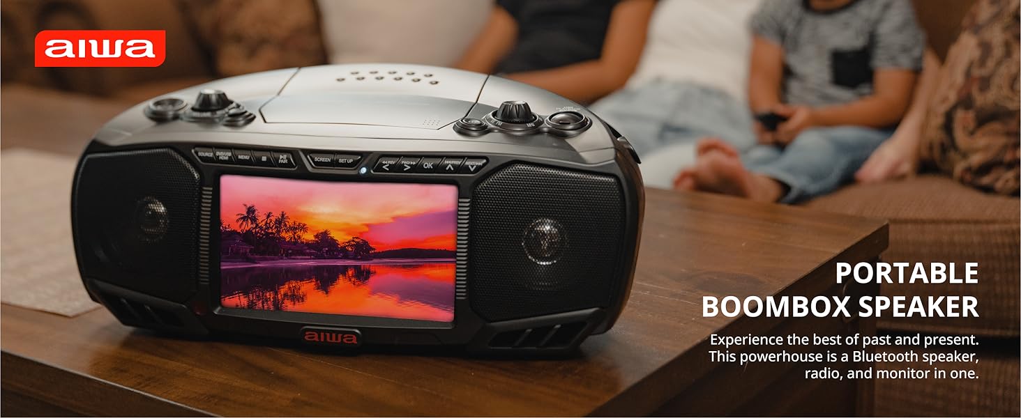 Retro Beat Blast Boombox